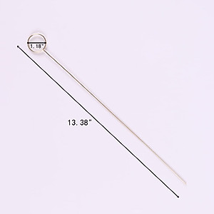 10 Pieces Metal Wire Floral Place Card Holder Round Photo Memo Holder Pick Gold Floral Card Holder Clip for Wedding Party Birthday Office Cake Topper Shower Party Flower Favor Card Holder, Gold