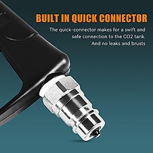 MOKA SFX Mini CO2 Handheld Blaster, CO2 Jet Machine Night Club DJ Hand CO2 Cannon