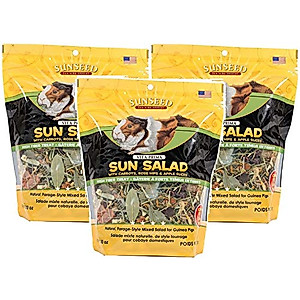 Sun Seed Vitakraft Vita Prima Sun Salad Treat for Guinea Pigs (Pack of 3)