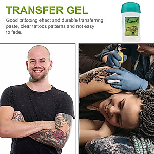 SUPVOX Tattoo Transfer Cream Gel Tattoo Skin Solution Gel for Tranfer Paper Machine Transfer Soap Tattoo Supplies Accessories