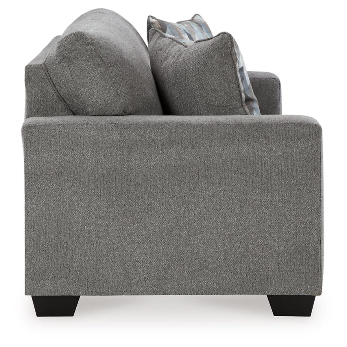 Signature Design by Ashley Deltona Casual Sofa for Living Room, Gray