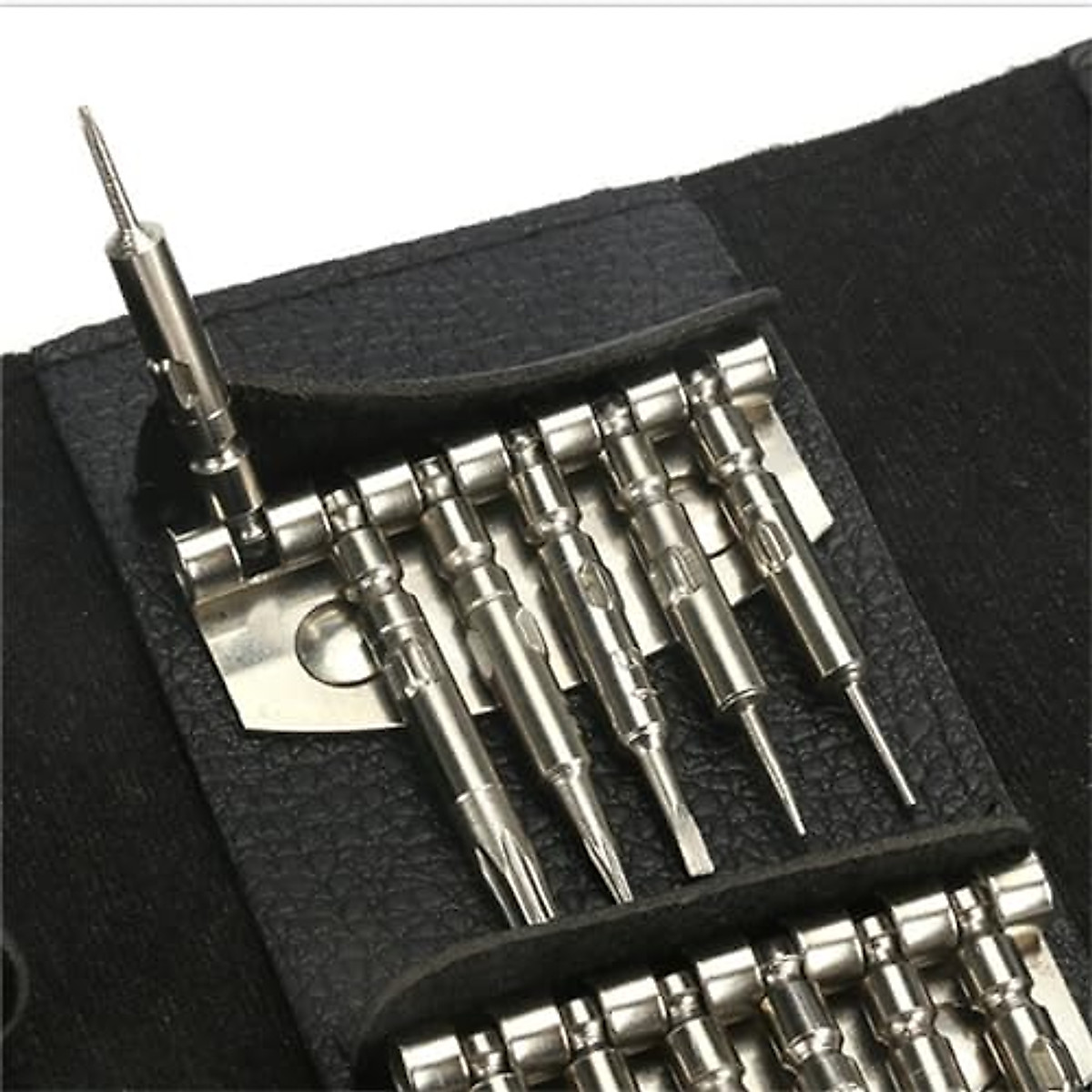 ADSRB 25 In 1 Leather Bag Set Screwdriver Glasses Watch Maintenance Mobile Phone Computer Disassembly Tool Combination