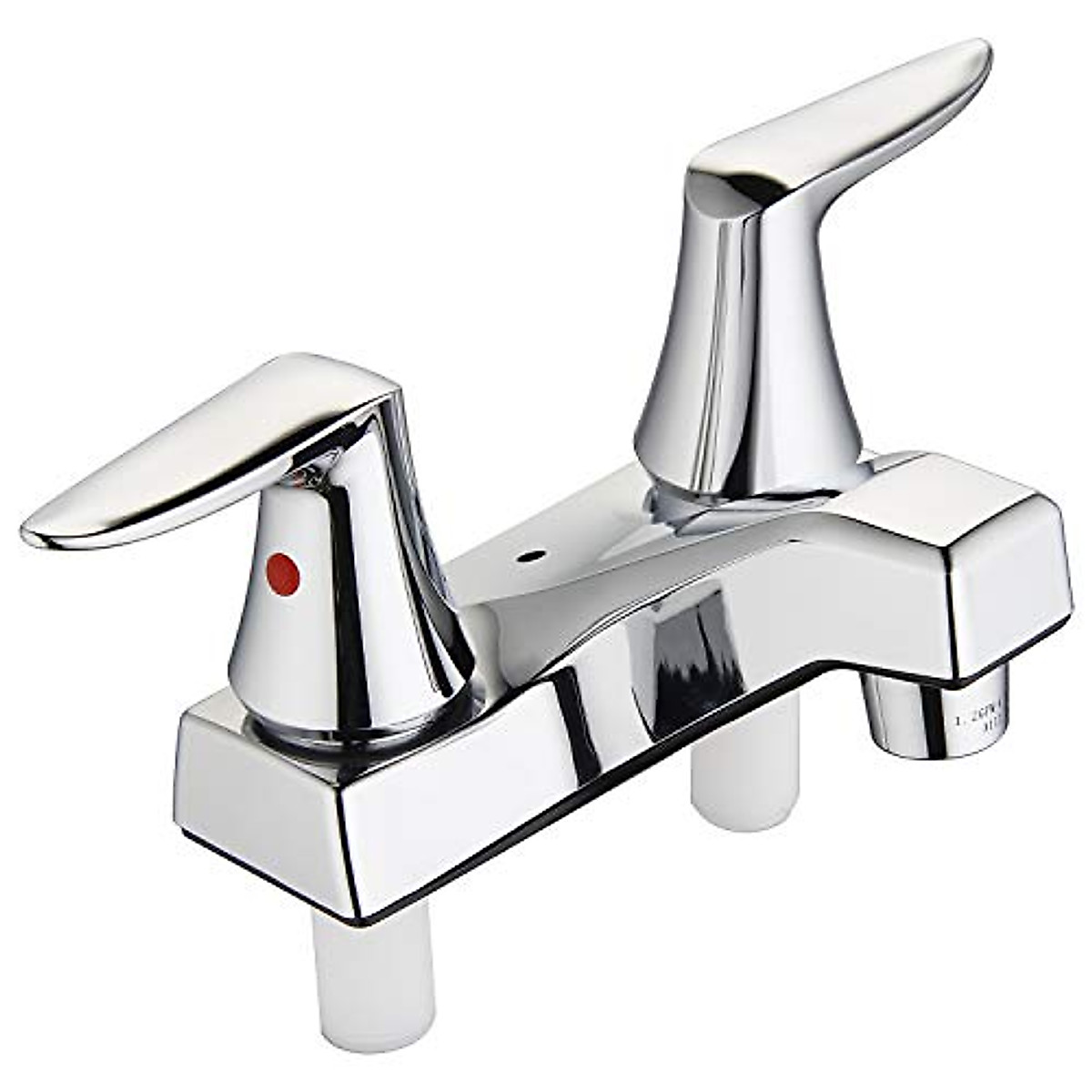 Innova Rhondonite Two Handle Non-Metallic Bathroom Faucet with Easy Install QuickNut and ClogFREE PopUp Drain