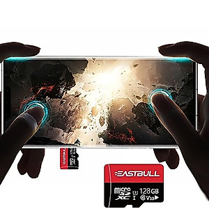 128GB Micro SD Cards 2-Pack, EASTBULL U3 SDXC Mini SD Cards 64 GB U3 SD Cards Pack UHS-I Class 10 V30 95MB/s (2 Pack)