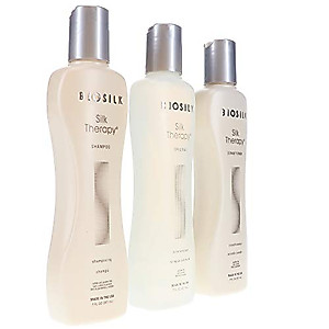 BioSilk Therapy Trio Shampoo Conditioner Original, 7 Fl Oz (Pack of 3)