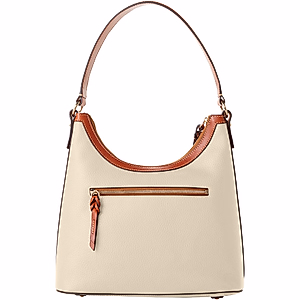 Dooney & Bourke Handbag, Pebble Grain Hobo Shoulder Bag - White