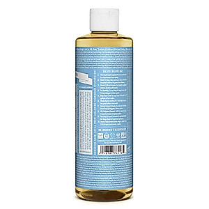 Dr Bronner Soap Liq Cstle Baby Unscented