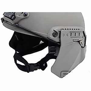 ATAIRSOFT Tactical Airsoft Up-Armor Protective Ear Side Cover for Fast Helmet Rail Helmet Accessories FG