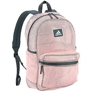 adidas Unisex Hermosa II Mesh Backpack, Haze Coral, One Size