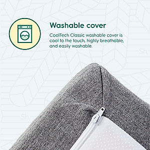 Sleepyhead College Dorm Room Essential Cooling Copper Infused Mattress Topper Twin XL, Thick, Memory Foam Mattress Topper, Washable Cover, 3'' Copper Mattress Pad, 38x80 inches