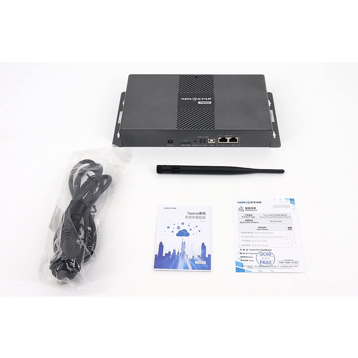 Novastar TB50 Playback Box (Upgraded Version of TB6 Tb6),DHL Fast delivery time About 5-6days