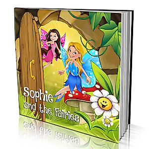 Personalized Story Book by Dinkleboo - The Fairies - for Girls Aged 0 to 8 Years Old - A Story of Your Daughter On Search for Fairies - Smooth Satin Paper - Soft Cover (8"x 8")