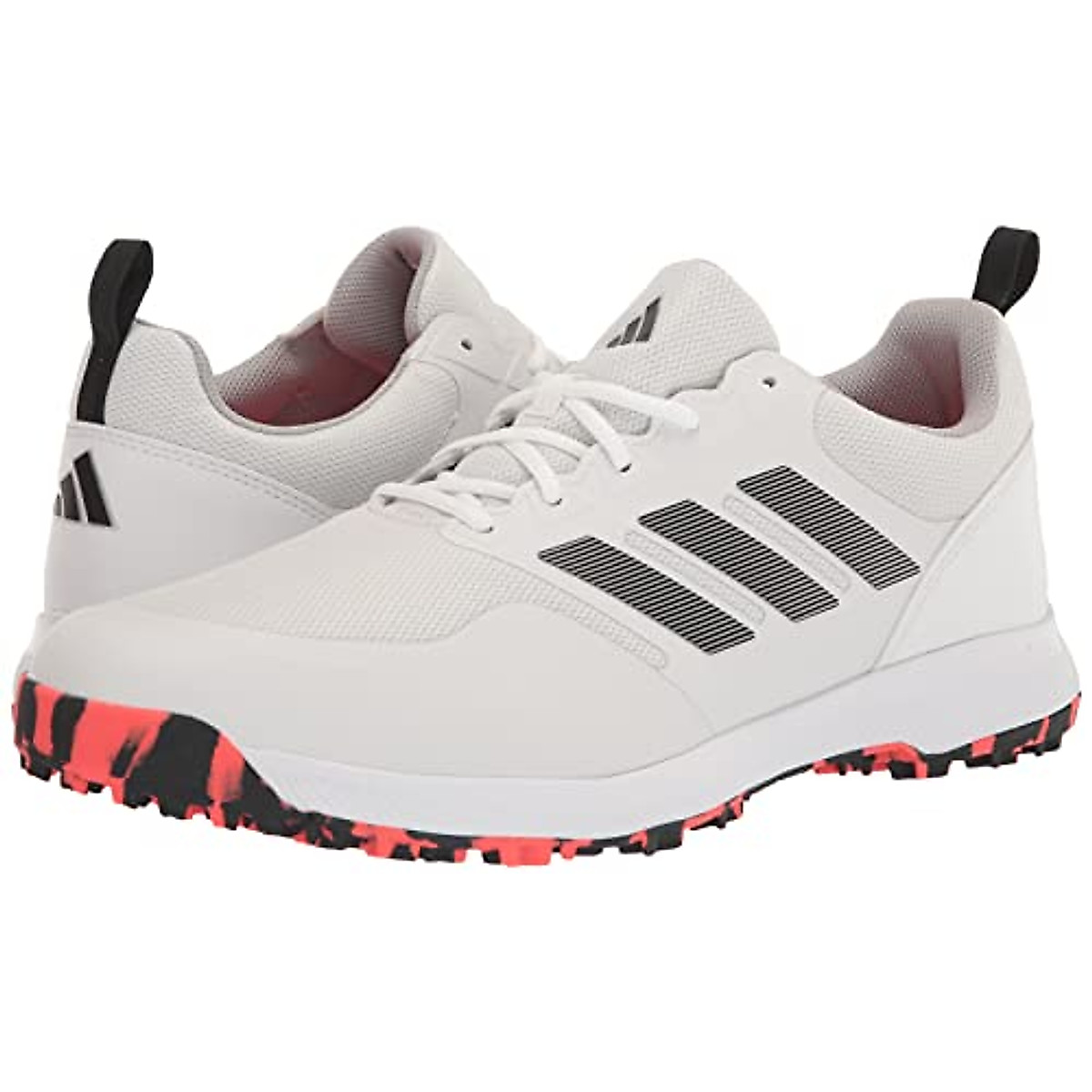 adidas Men's TECH Response SL 3 Golf Shoe, FTWR White/core Black/Grey Two, 10.5