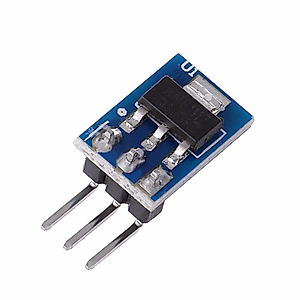 DAOKI 10Pcs 5V to 3.3V Step-Down Power Supply Buck Module DC 4.75V-12V to 3.3V Voltage Regulator AMS1117-3.3 LDO 800MA Buck Module Soldering Kit