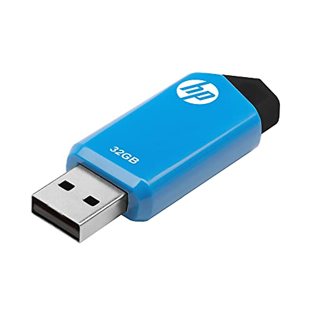 HP 32GB v150w USB 2.0 Flash Drive, Blue