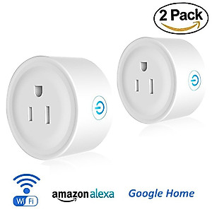 Google Nest Indoor Security Camera Pack of 3 Bundle with Deco Gear 2 Pack WiFi Smart Plug (5 Items)