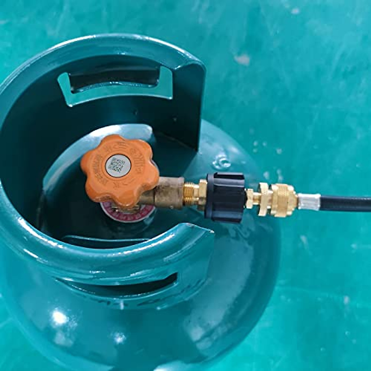 MENSI Propane Tank Adapter: Convert 1lb Devices to 5-40lb Tanks