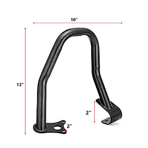 XJMOTO Black Engine Guard Frame Crash Bar Protection Highway Crash Bar Kit Compatible with 2015-2024 Indian Scout/ Scout Sixty/ Scout Bobber