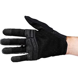 Franklin Sports Spartan Race Gloves - Mens + Womens OCR Obstacle Course Gloves - Pair - Black/Grey - Multi Sport Gloves Large