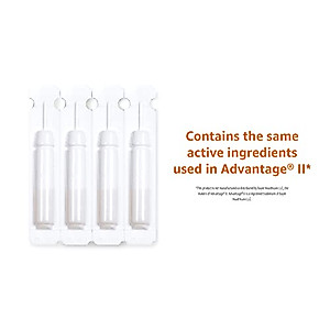 Amazon Basics Flea Topical for Medium Cats (5-9 pounds), 4 Count (Previously Solimo)