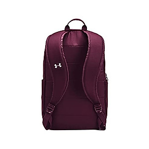 Under Armour Unisex Halftime Backpack, (572) Purple Stone/Purple Stone/Gray Mist, One Size Fits All