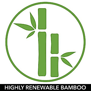 mDesign Plastic Stackable Storage Organizer Container Bin with Handles, Bamboo Wood Lid; for Kitchen, Pantry, Cabinet Organization; Holds Packaged Food, Snacks; Ligne Collection, 4 Pack, Clear/Natural