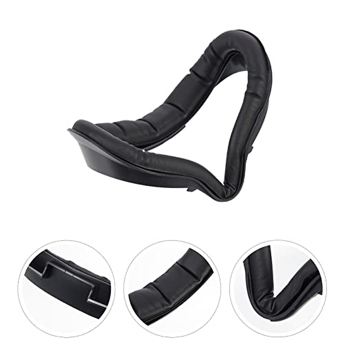 Hemobllo vr mask Accessories 2 face pad VR Lens Cover Light Phone 2 VR Facial for VR Headset Anti- Sweat VR Headset Protector Facial Accessories VR Facial Interface pu Nose Pads Care
