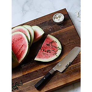 Miyabi Koh Nakiri Knife,Black/Stainless Steel,6.5"