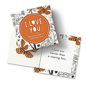 Compendium ThoughtFulls for Kids – 3 Pack of You're Amazing, I Love You, Dream Big – 90 Pop-Open Cards to Share with Kids, Each with a Different Inspiring Message Inside