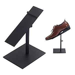 Bddalpke Iron Display for Shoe Stand Prop Rack and Shelf for Store Shoe Shop Retail Shop Countertop Display