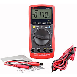 Uni-Trend UT60B Auto ranging Multimeter with Both AC/DC Current @10A ,3 3/4 Digits for Higher accuracy, Capacitance and Frequency Test, Sinometer OEM