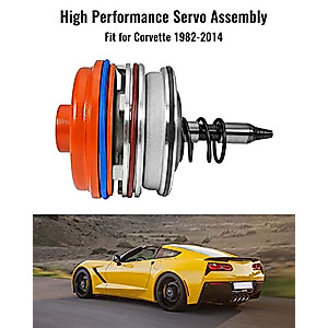 High Performance Servo Assembly and Red Cover and Snap Ring Fit for Corvette 1982-2014 700R4 4L60E 4L65E 4L70E