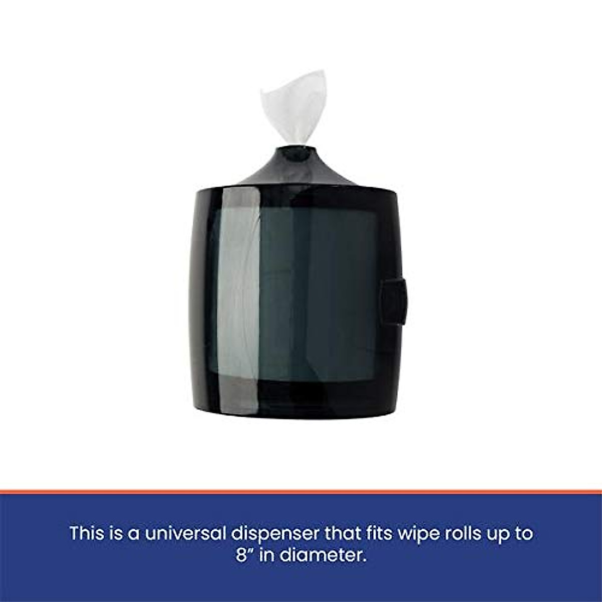 GoodEarth Wall Mount Wipe Dispenser - Empty (Wipes NOT Included) (Smoke)