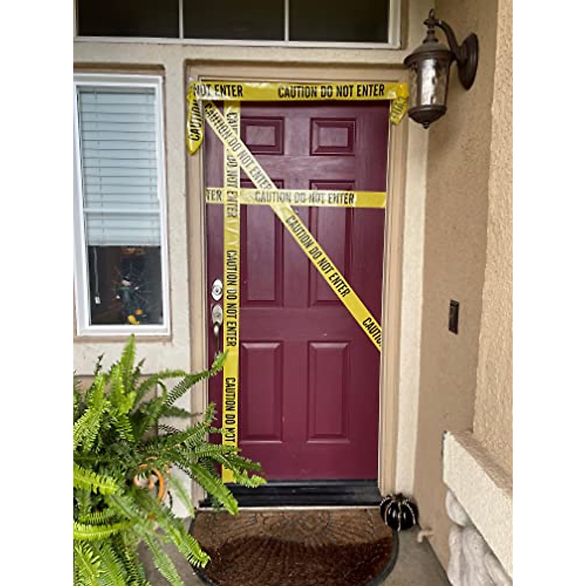 Swanson Tool Co., Inc BT30CAU2 Disposable Barricade Tape, 3 in W Ft L X 2 Mil T, Caution, Polyethylene, 300 Feet, Yellow & Black Print