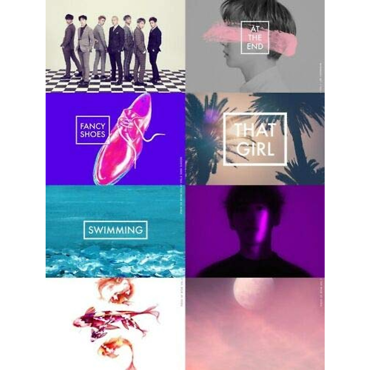 Compilation Album 7 CDs+7ea Booklet+Tracking K-POP Sealed Born to BeatF