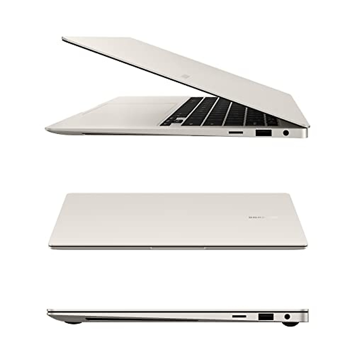 SAMSUNG 14” Galaxy Book3 Pro Laptop Computer, 13th Gen Intel Core i7-1360P Processor / 16GB / 512GB, 3K AMOLED Screen, 120hz, Fingerprint Reader, FHD Webcam, 2023 Model, NP940XFG-KA2US, Beige