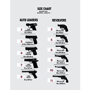 Allen Company 9" Auto-Fit 2.0 Handgun Case, Gray/Red