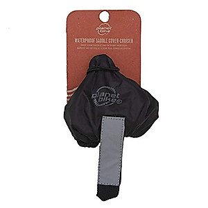 Planet Bike Waterproof Bike Seat Cover - Cruiser, Black
