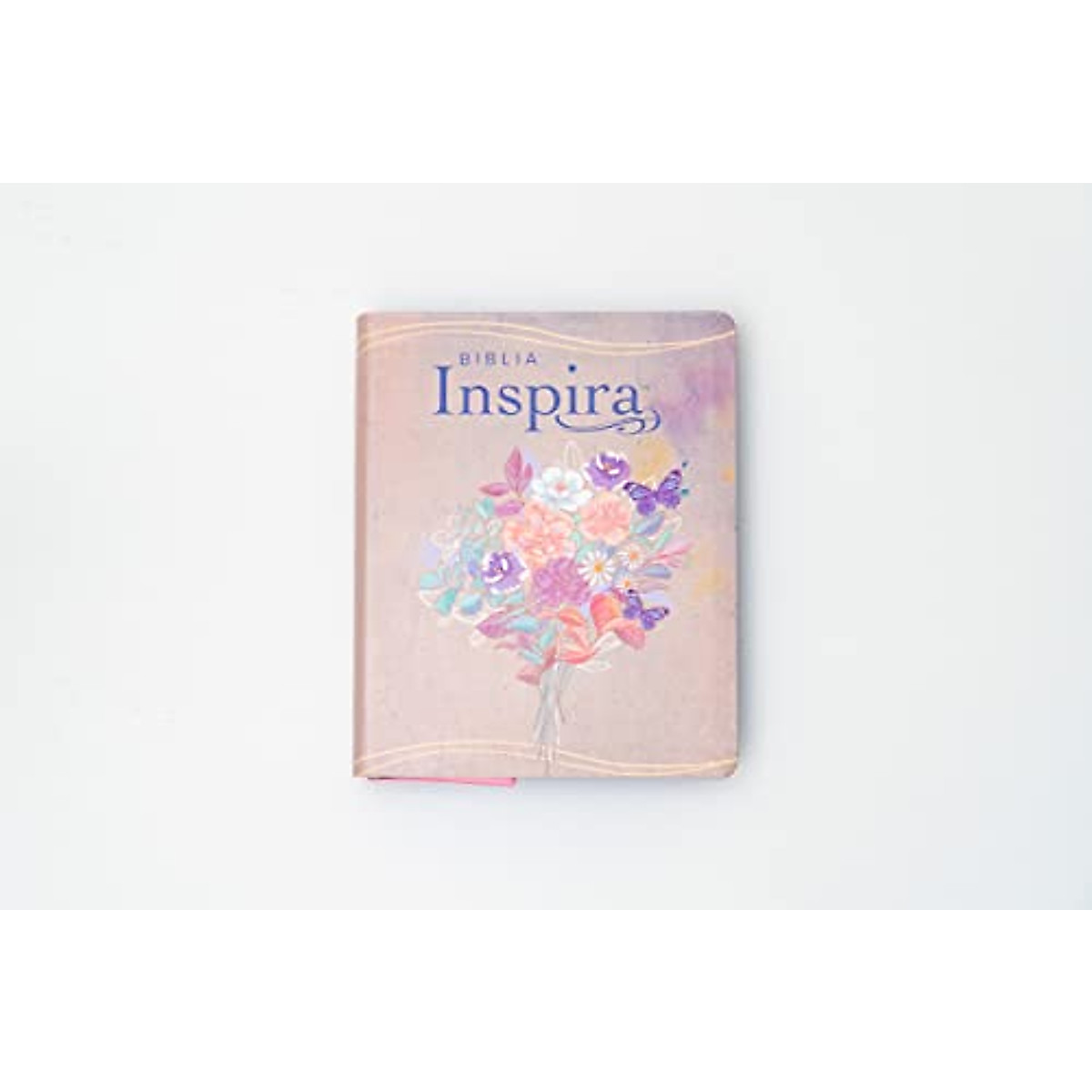 Biblia Inspira NTV (SentiPiel, Acuarela rosa): La Biblia que inspira tu creatividad (Spanish Edition)