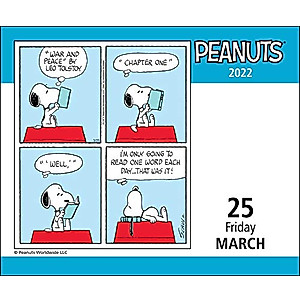 Peanuts 2022 Day-to-Day Calendar