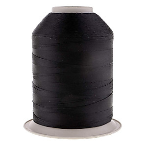B Baosity Fishing Rod Guide Wrapping Line Tying Thread 2000 DIY Fishing Line Thread Strong Nylon for Rod Building Rod Building Wrapping Thread Black
