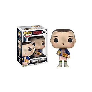 POP Eleven with Eggos: Funko x Stranger Things Vinyl Figure with Free Protector!