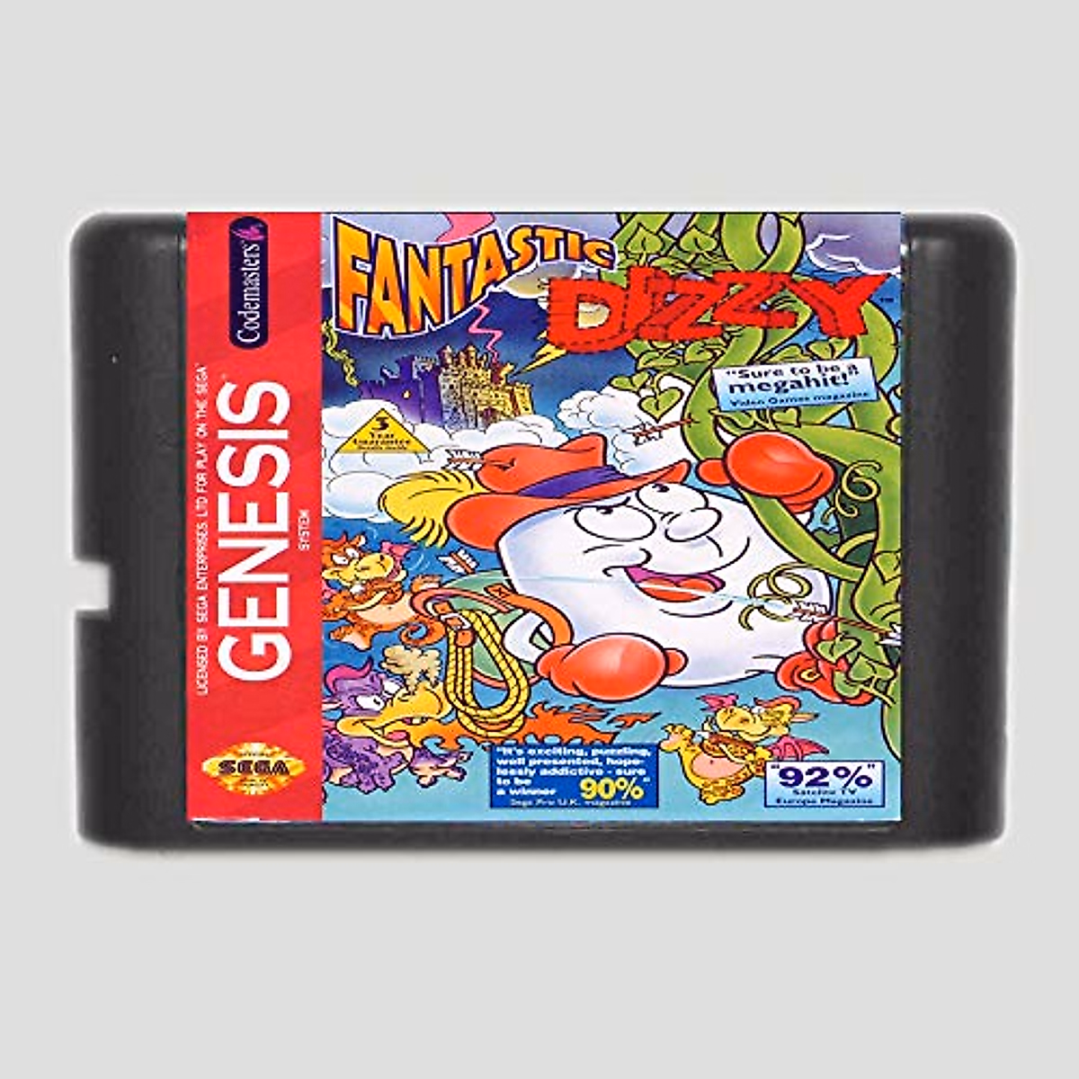 Aditi Fantastic Dizzy 16 bit SEGA MD Game Card For Sega Mega Drive For Genesis