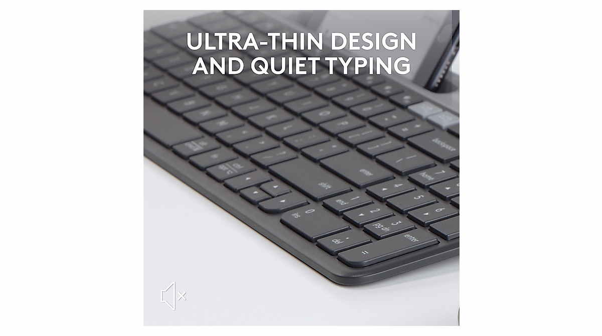 Logitech K585 Multi-Device Wireless Keyboard - Compact & Modern