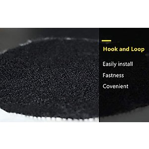 INZOEY Sheepskin Wool Polishing Pad 3 Inches Soft Buffing Pads with Hook and Loop Back Wool Cutting Pad for Car, Furniture, Glass and So On (Pack of 10)