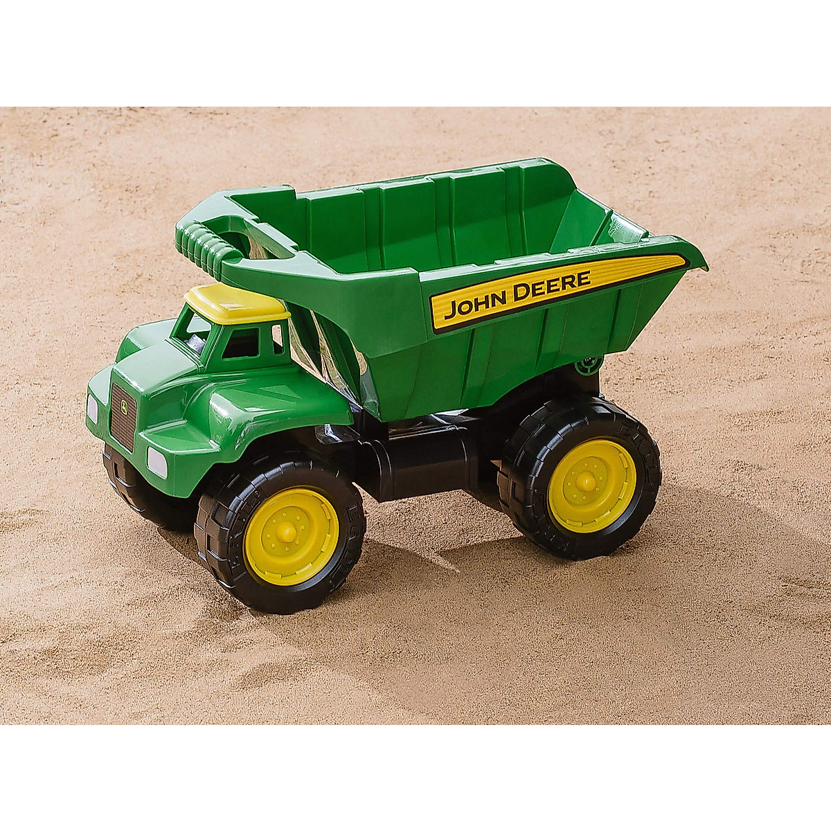 John Deere 15" Big Scoop Dump Truck Toy, Ages 3 and Up, Green