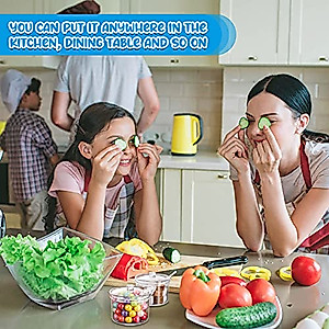 Patelai 4 Pieces Sugar Bowl Acrylic Clear Sugar Bowl with Lid and Salt Spoon Storage Sugar Jar with Airtight Lid for Sugar, Salt, Tea, Spices, Herbs, Condiments (7.1 oz)