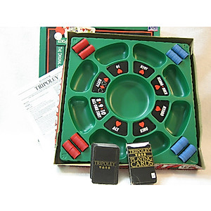 Cadaco Classic Tripoley Deluxe No. 301 1992 Edition with Plastic Tray