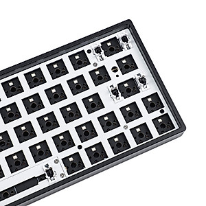 Skyloong 64 GK64 GK64x RGB Hot Swap Programmable Wired Case PCB Plate Cherry MX Keyboard DIY kit Replacable Space