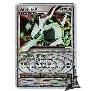 Pokemon Platinum Arceus Lv. X DP56 Promo Card